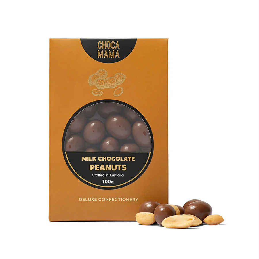 Chocamama Milk Chocolate Peanuts 100g – Inspire - yourself & your home